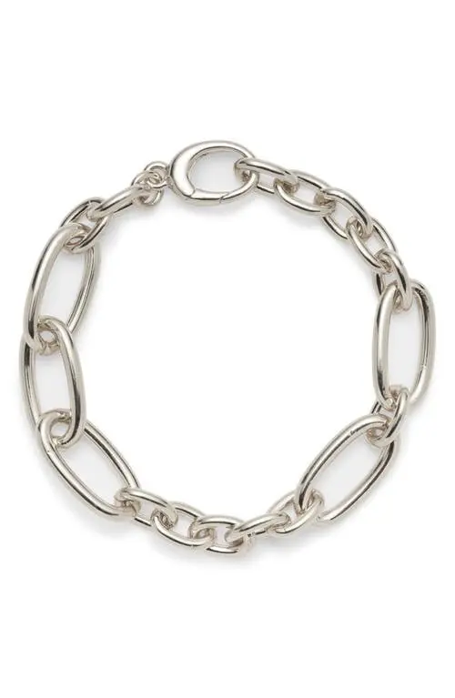 Lady Grey Fiora Chain Link Bracelet - Silver