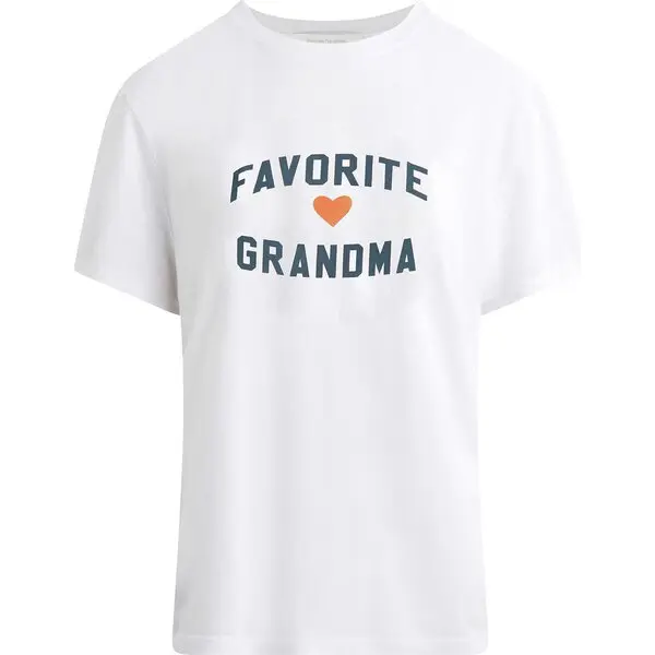 FAVORITE DAUGHTER The Favorite Grandma T-shirt - White