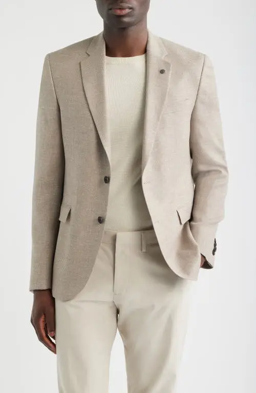 ALLSAINTS Ross Slim Fit Sport Coat - Tan