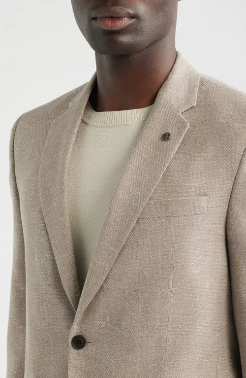 ALLSAINTS Ross Slim Fit Sport Coat - Tan