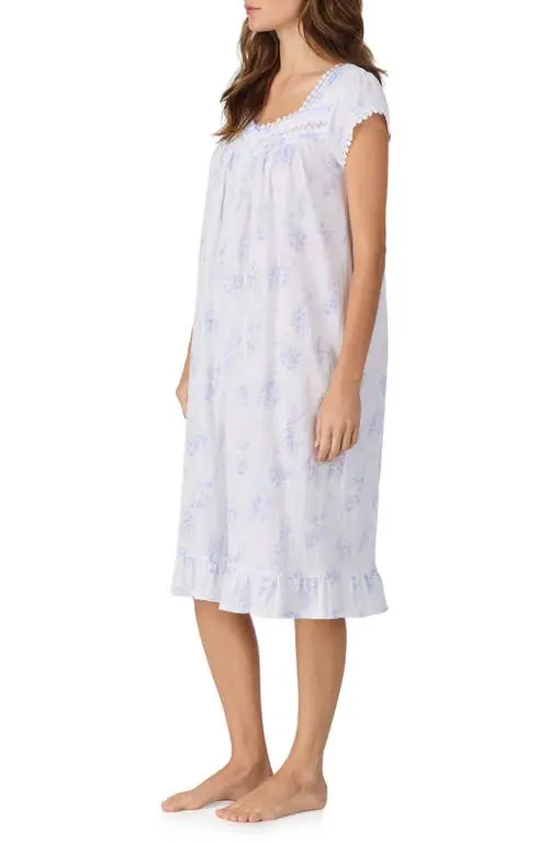 Eileen West Floral Cotton Waltz Nightgown