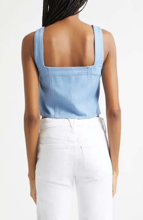 Veronica Beard Spensley Denim Top