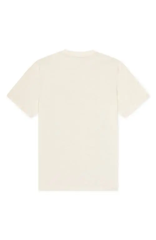LES DEUX Ben Troy Organic Cotton Graphic T-shirt - Light Ivory