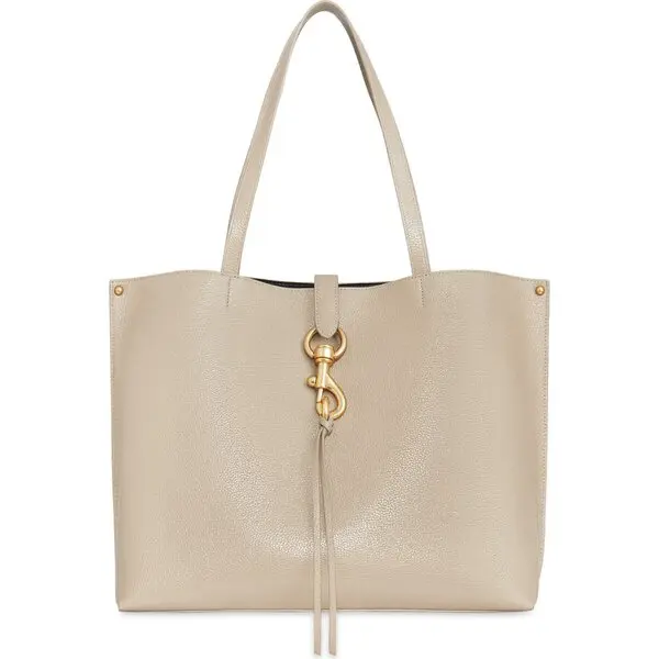 Rebecca Minkoff Leather Tote - Stone