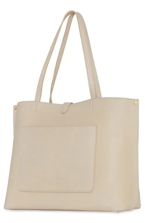 Rebecca Minkoff Leather Tote - Stone
