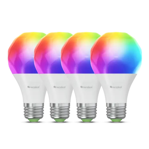 NANOLEAF Matter Wi-fi A19 Smart Bulb - Multicolor