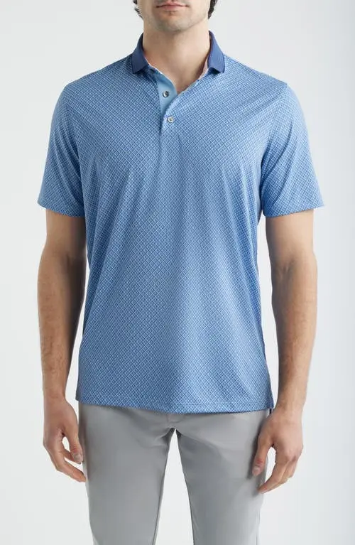 Greyson Shadow Wolf Performance Golf Polo - Falcon