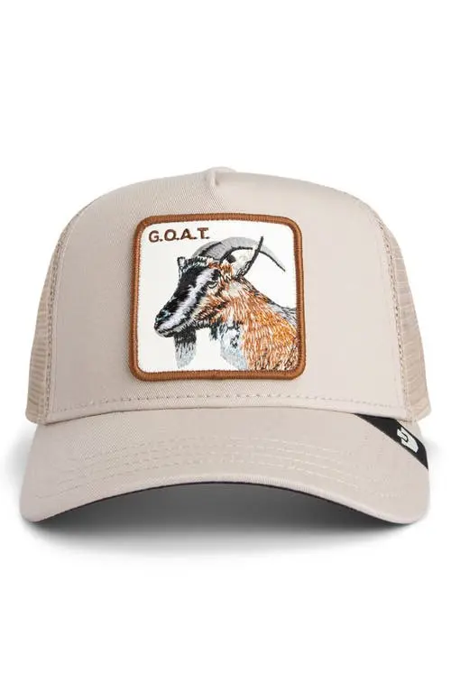 GOORIN BROS G.o.a.t. Patch Snapback Trucker Hat - Biscuit