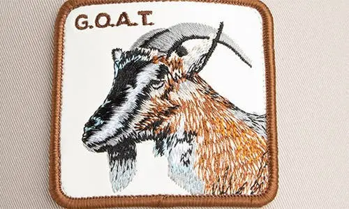 GOORIN BROS G.o.a.t. Patch Snapback Trucker Hat - Biscuit