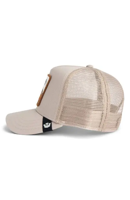 GOORIN BROS G.o.a.t. Patch Snapback Trucker Hat - Biscuit