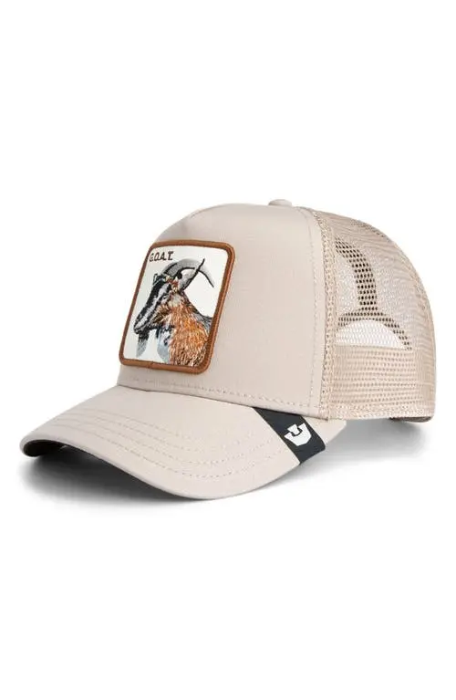 GOORIN BROS G.o.a.t. Patch Snapback Trucker Hat - Biscuit