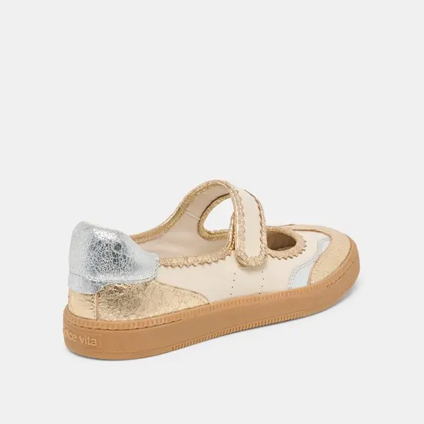 DOLCEVITA Nanet Leather Sneaker - Metallic Multi Leather
