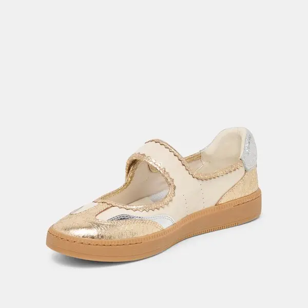 DOLCEVITA Nanet Leather Sneaker - Metallic Multi Leather