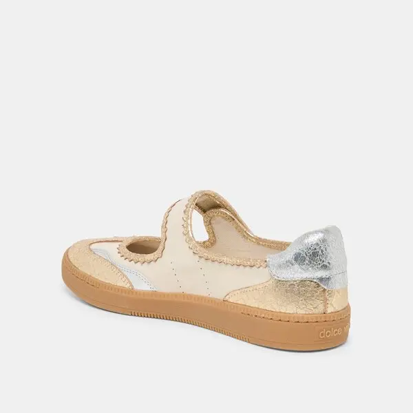 DOLCEVITA Nanet Leather Sneaker - Metallic Multi Leather