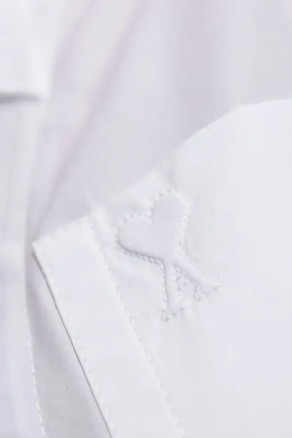 AMI Paris Oversized Shirt Dress