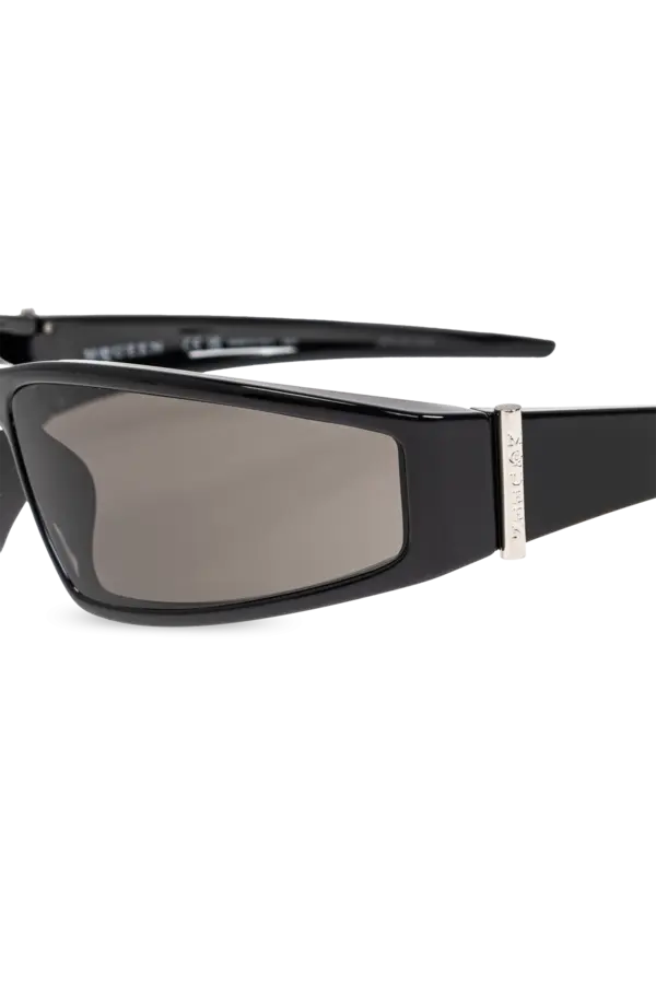 Alexander McQueen Rectangle Sunglasses With Logo