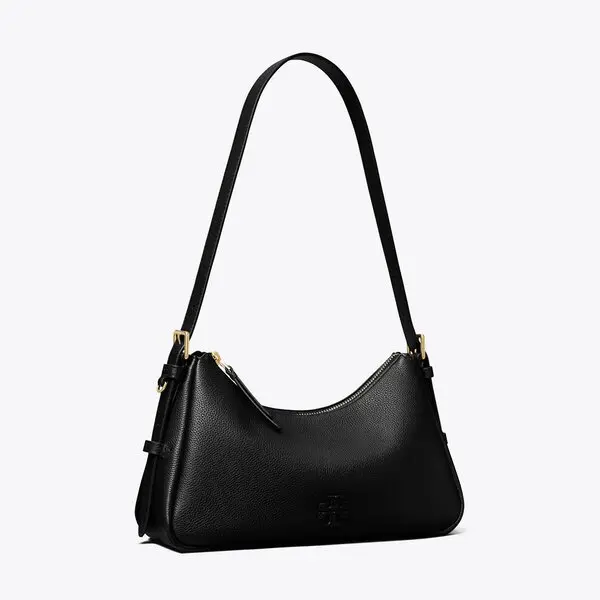 Tory Burch Small Leather Shoulder Bag - Black