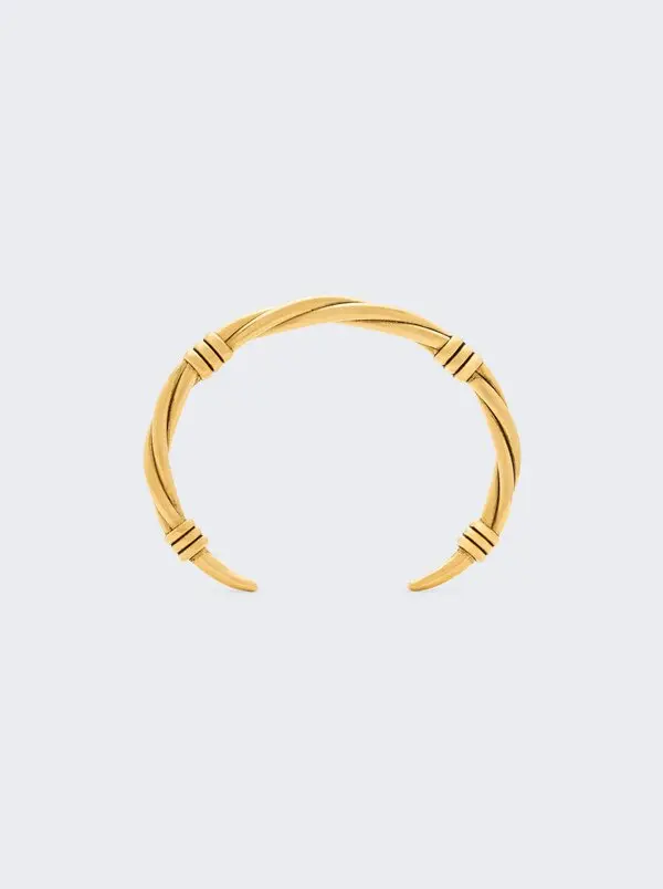 Saint Laurent Twist Cuff Bracelet - A