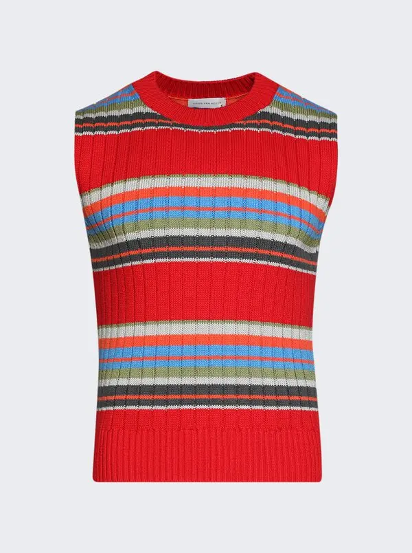 Dries Van Noten Mosaic Striped Sweater - Multi