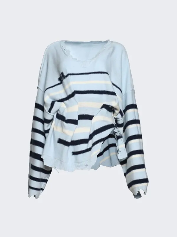 Natasha Zinko Striped Knitted Jumper