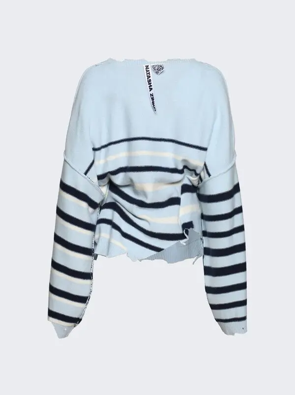 Natasha Zinko Striped Knitted Jumper