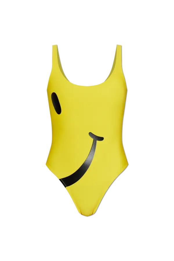 Moschino One-piece Swimsuit - Yellow