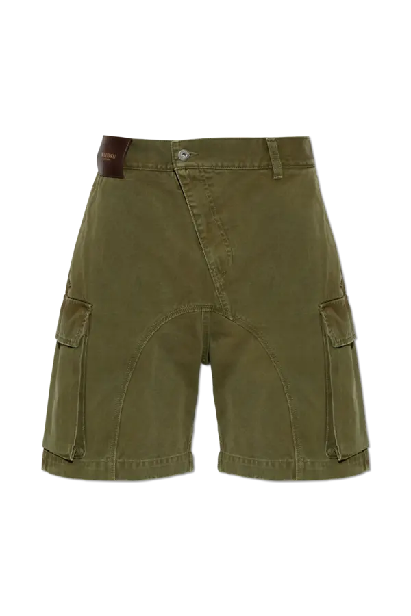 JW Anderson Shorts With Pockets - Green