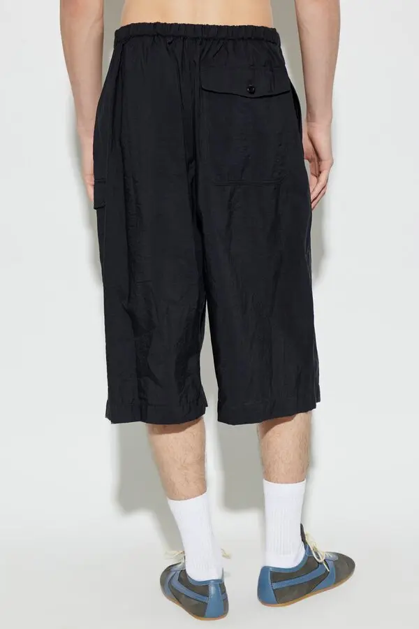 LEMAIRE Shorts With Pockets - Black