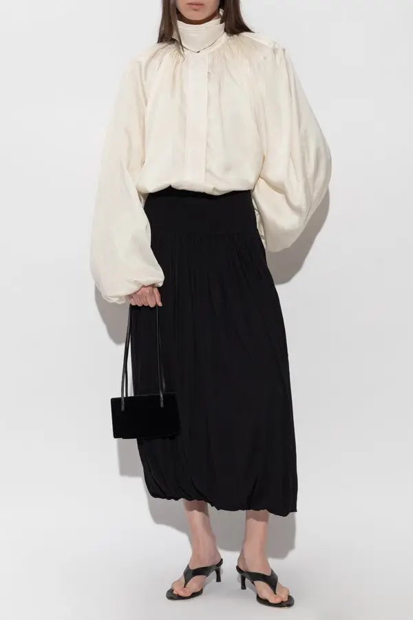 TOTEME Flared Skirt - Black