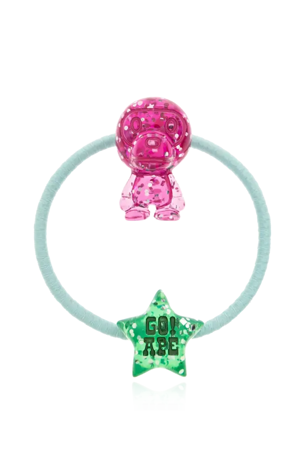A BATHING APE Hair Scrunchie - Multicolour