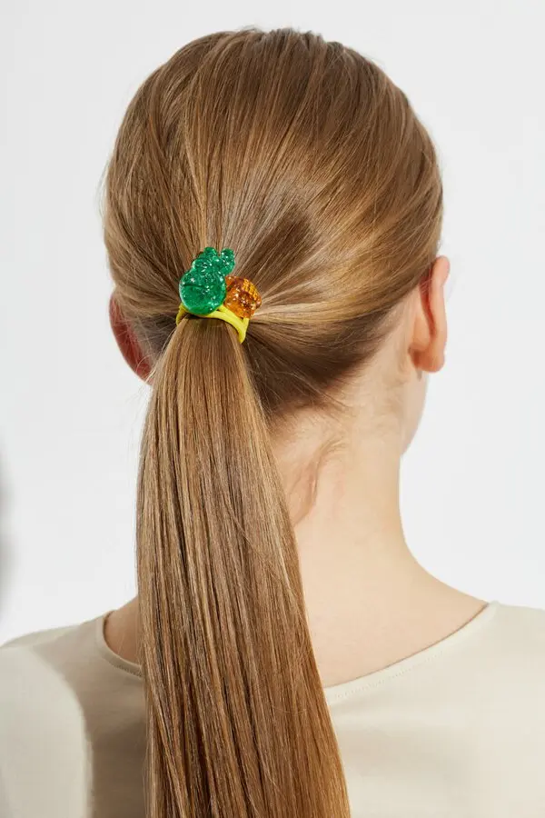 A BATHING APE Hair Tie - Yellow