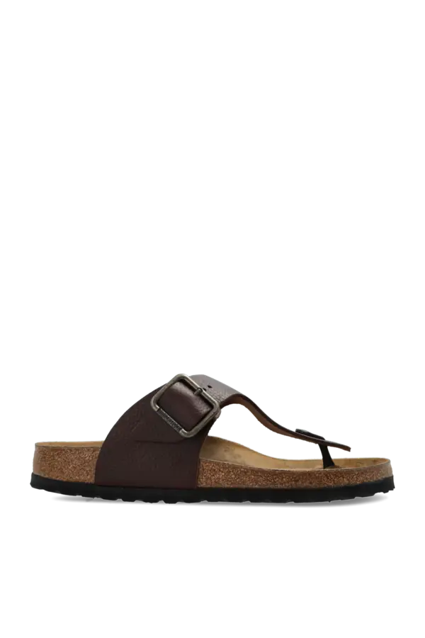 BIRKENSTOCK Ramses Wire Buckle’ Slides - Brown