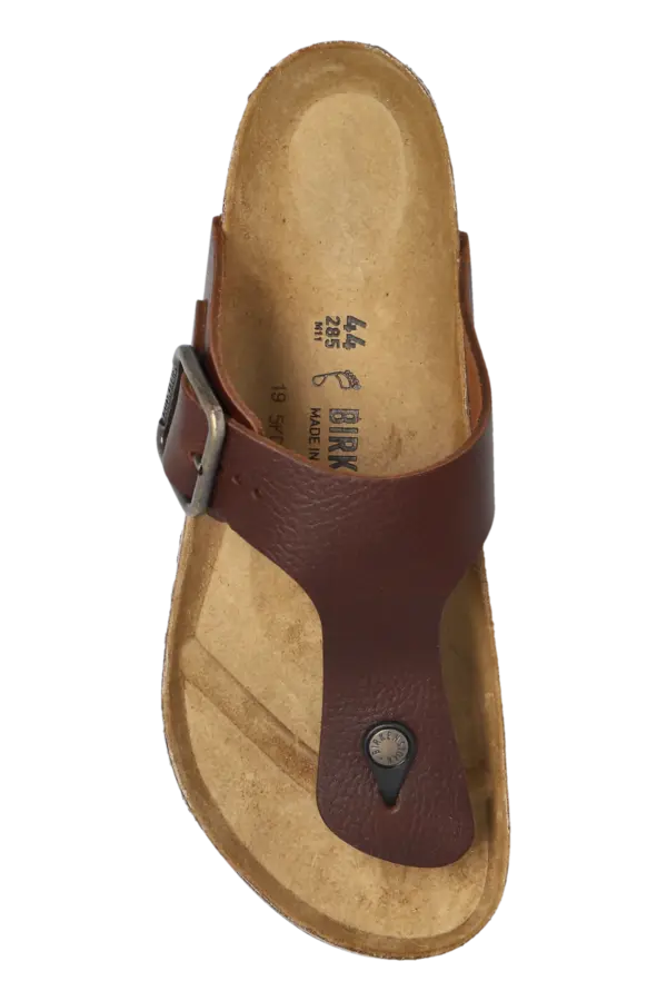 BIRKENSTOCK Ramses Wire Buckle’ Slides - Brown