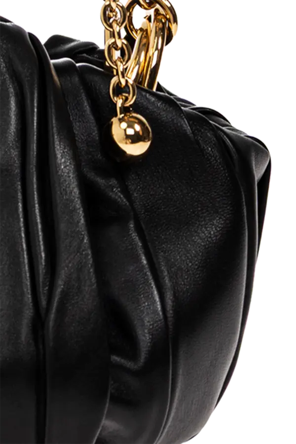 Chloé Plissé Shoulder Bag - Black