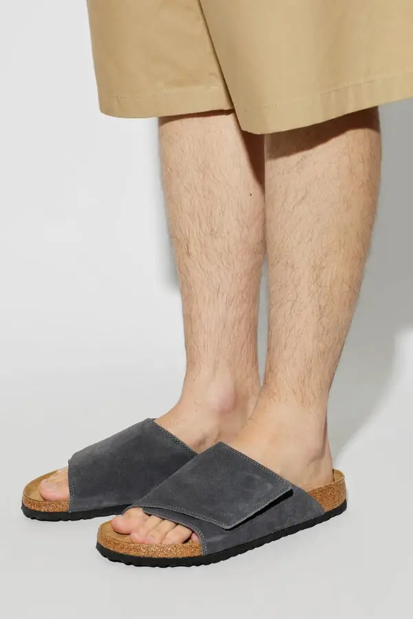 BIRKENSTOCK Suede Leather Slides
