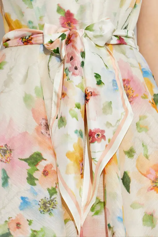 zimmermann fit and flare dress White Hollow Out Tube Top Dress XLarge by Sorella Boutique main image 1