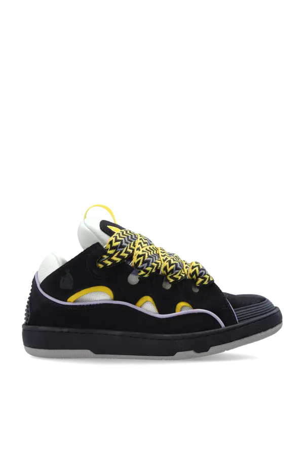 LANVIN Curb Low-top Sneakers - Navy Blue