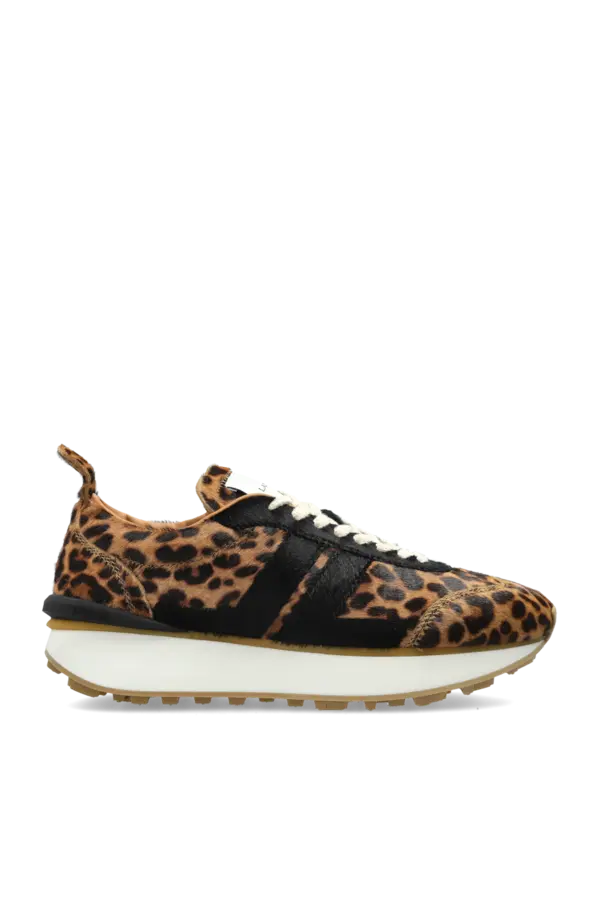 LANVIN Bumpr' Low Top Sneakers - Brown