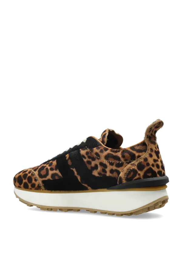 LANVIN Bumpr' Low Top Sneakers - Brown