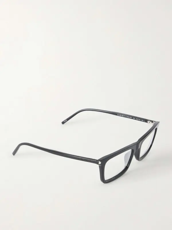 Saint Laurent Squared-frame Acetate Eyeglasses
