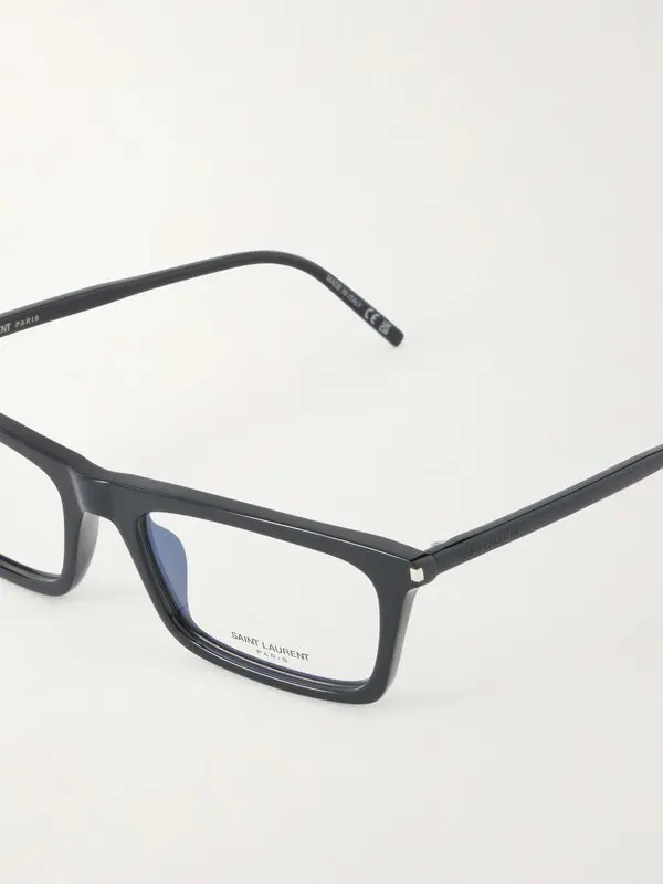 Saint Laurent Squared-frame Acetate Eyeglasses