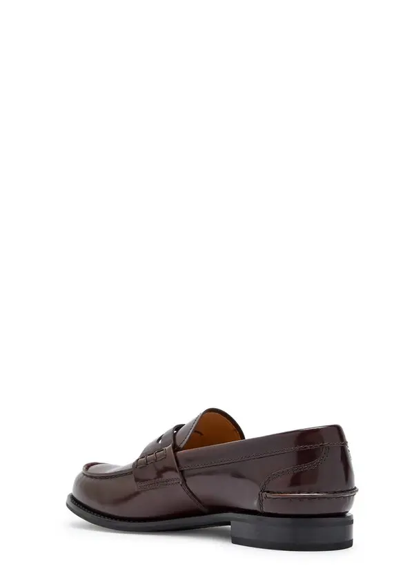 Church's Pembrey Polished Leather Loafers - Brown
