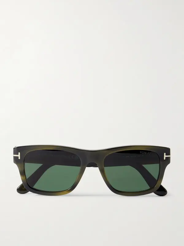 TOM FORD Smith Square-frame Sunglasses - Green