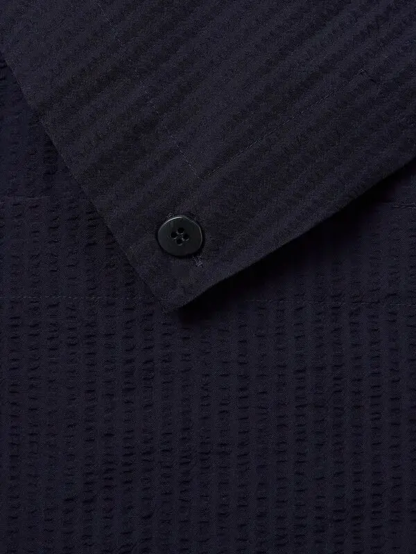 STOFFA Wool-seersucker Jacket
