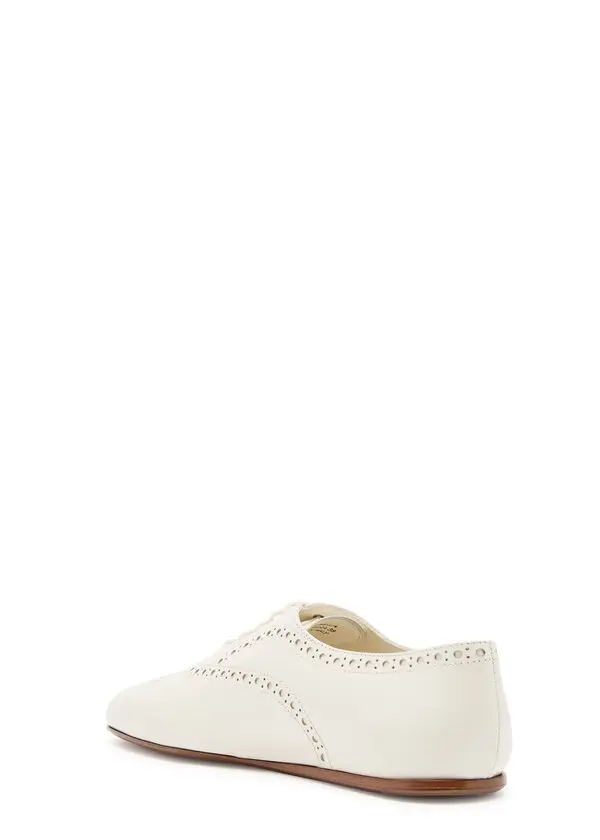 Church's Rebecca Leather Derby Shoes - Ivory