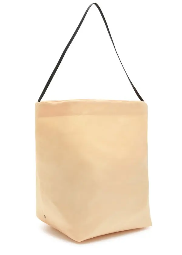 VALESQUE Satin Bucket Bag