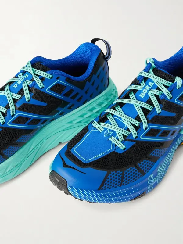 HOKA® Speedgoat 2 Mesh Sneakers - Blue