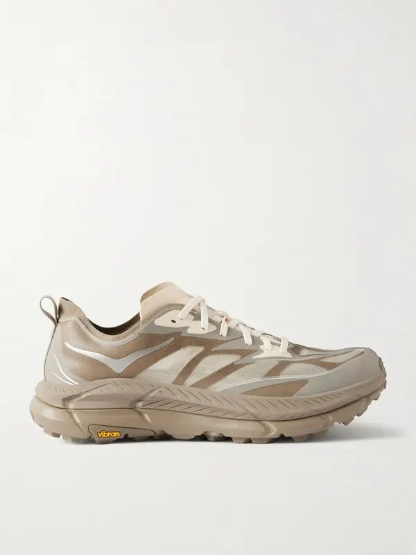 HOKA® Mafate Speed 4 Lite Ripstop Sneakers - Brown