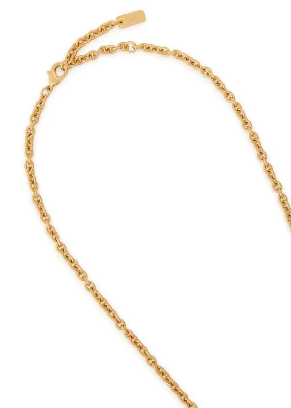 Chloé Tropicus Enamelled Necklace - Pink