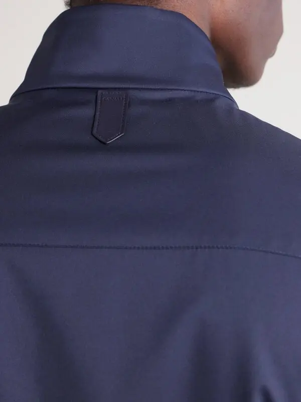 Canali Shell Gilet - Blue